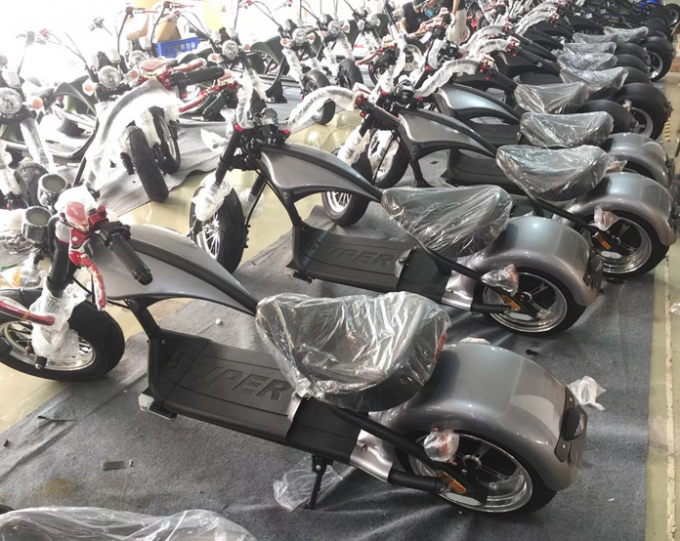 Moto City Coco Electric Scooter 2000w 70 Km/H 80 Km/H With Shock Absorber